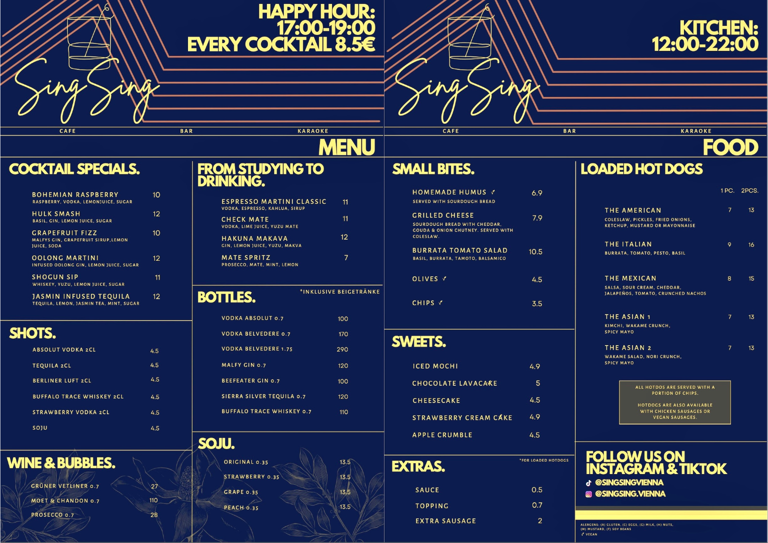 SingSing CAFE KARAOKE BAR – Vienna – Sing, Sip and Celebrate at the ...